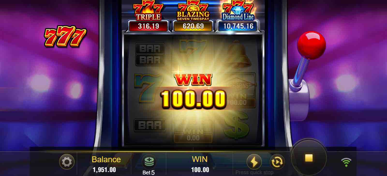 Play 777 Slot Demo: Free Spins, High 97.56% RTP & Bonuses!