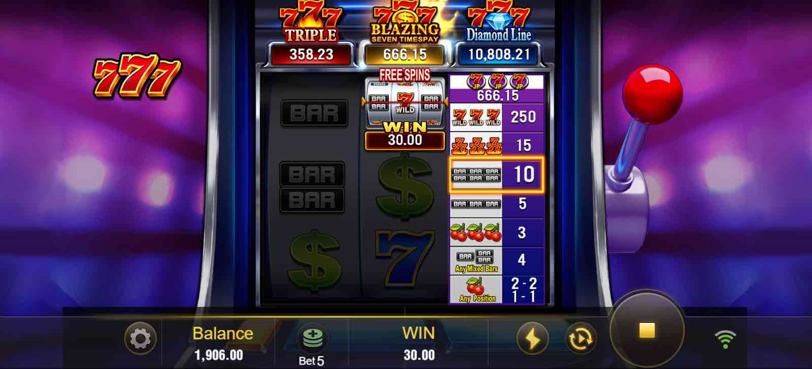 Play 777 Slot Demo: Free Spins, High 97.56% RTP & Bonuses!